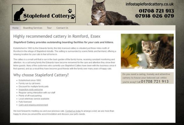 British Catteries - UK Boarding Cattery Directory