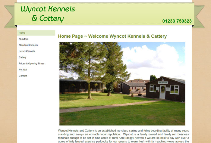 Wyncot Kennels and Cattery - British Cattery Directory