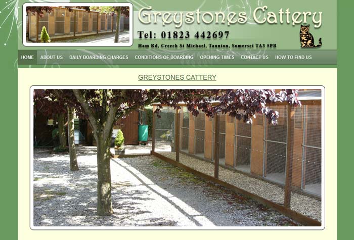 Greystones Cattery - British Cattery Directory