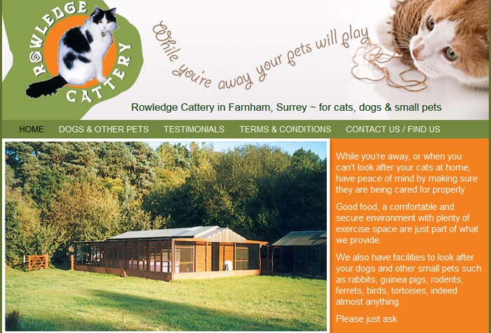 Rowledge Cattery - British Cattery Directory