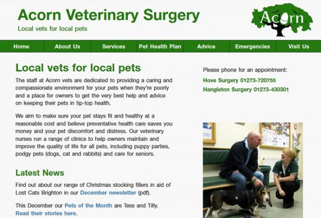 Acorn Veterinary Surgery - Hove