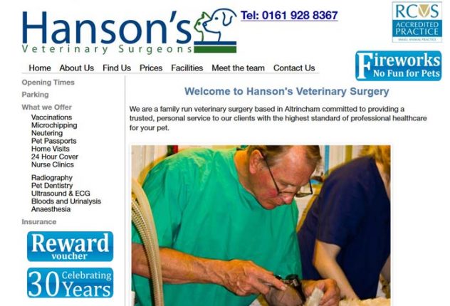 Hanson's Veterinary Surgery - Altrincham