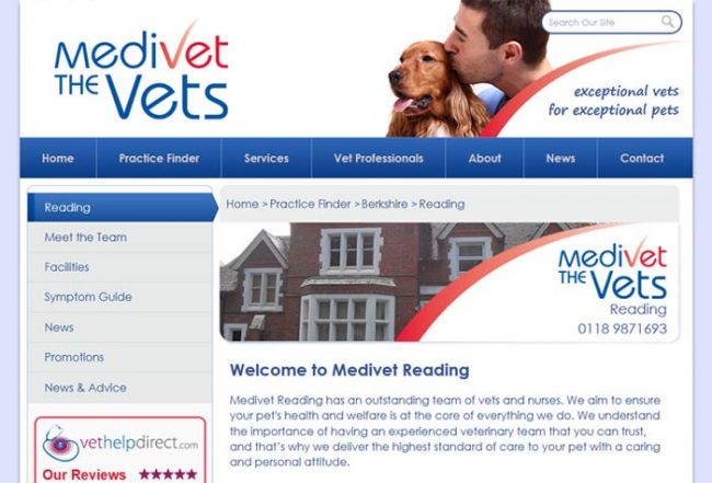 Medivet Veterinary Centre - Reading