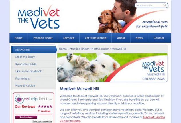 Medivet Veterinary Centre - Muswell Hill